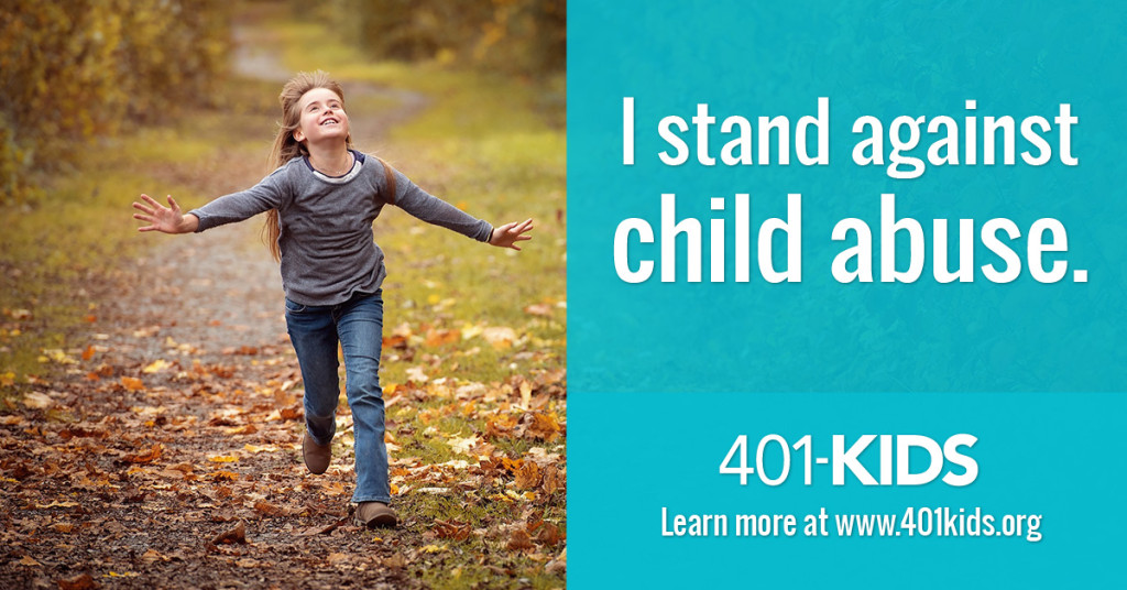 Stand Against Child Abuse, Spread Our Mission | 401-Kids